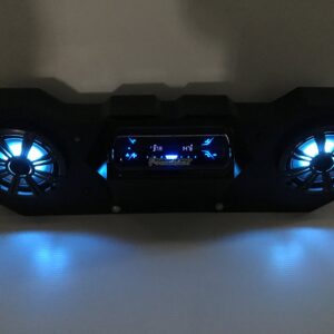 SD 4BBT2RGB -Polaris RZR Stereo System BT UTV Side by Side (2-6.5" Marine Speakers)