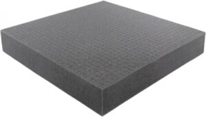 feldherr pick and pluck - pre-cubed foam tray 300 mm x 300 mm x 50 mm (11.8 inch x 11.8 inch x 2 inch) plus free bottom