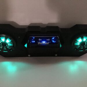 SD 4BBT2RGB -Polaris RZR Stereo System BT UTV Side by Side (2-6.5" Marine Speakers)