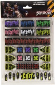 zombicide plastic token pack - accessories