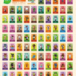 Nintendo 3DS Animal Crossing amiibo card 2nd (5 pack + amiibo card mini album (20 Holds Allowed) set)