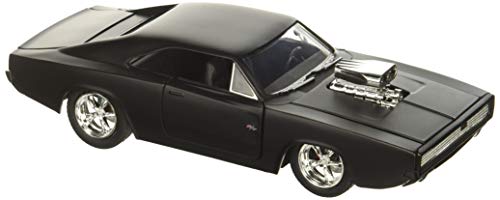 Jada 1:24 Fast & Furious - 1970 Dodge Charger Street Mat Black Vehicle