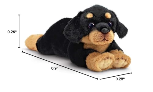 Bearington Collection Gunner The Rottweiler Stuffed Animal, 15 Inch Dog Stuffed Animal