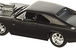 Jada 1:24 Fast & Furious - 1970 Dodge Charger Street Mat Black Vehicle