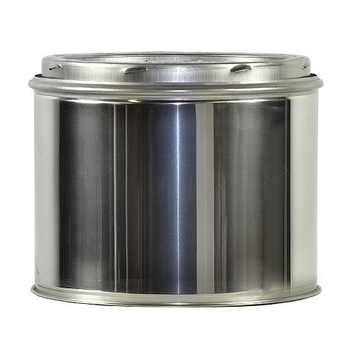 8" x 39" Class A, All Fuel, Double Wall, Insulated, Stainless Steel Chimney Pipe 8" Dia. x 39" Length