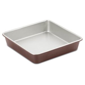 cuisinart square cake pan, 9", bronze