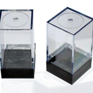 Chessex Plastic Figure Display Box | Medium Tall | 2-Pack