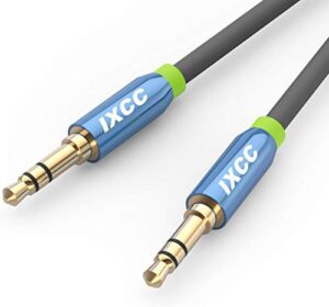 ixcc 4 feet male to male 3.5mm universal aux audio stereo cable cord for car and all 3.5mm-enabled devices, apple, samsung, android, windows and mp3 player