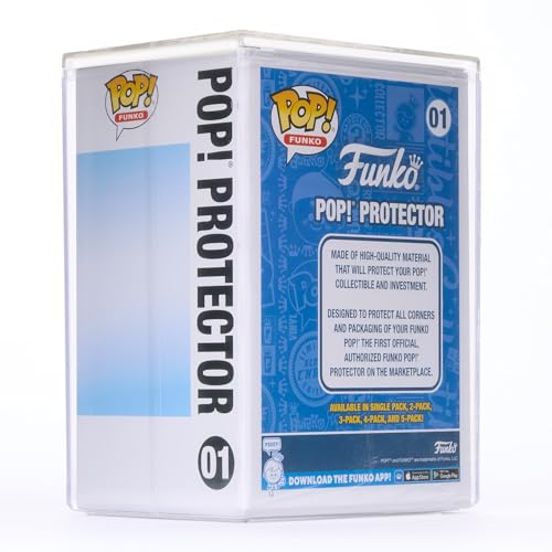 Funko Premium Pop! Protector: Standard Pop Size Clear Plastic Protector Case