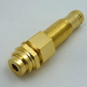 Philmore 3.5mm Panel Mount Stereo Jack with Gold Plated Metal Housing : 45-399G (1)