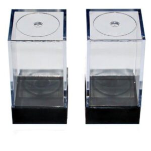 Chessex Plastic Figure Display Box | Medium Tall | 2-Pack