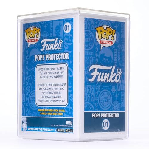 Funko Premium Pop! Protector: Standard Pop Size Clear Plastic Protector Case