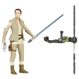 star wars: the force awakens 3.75 inch rey (resistance outfit)