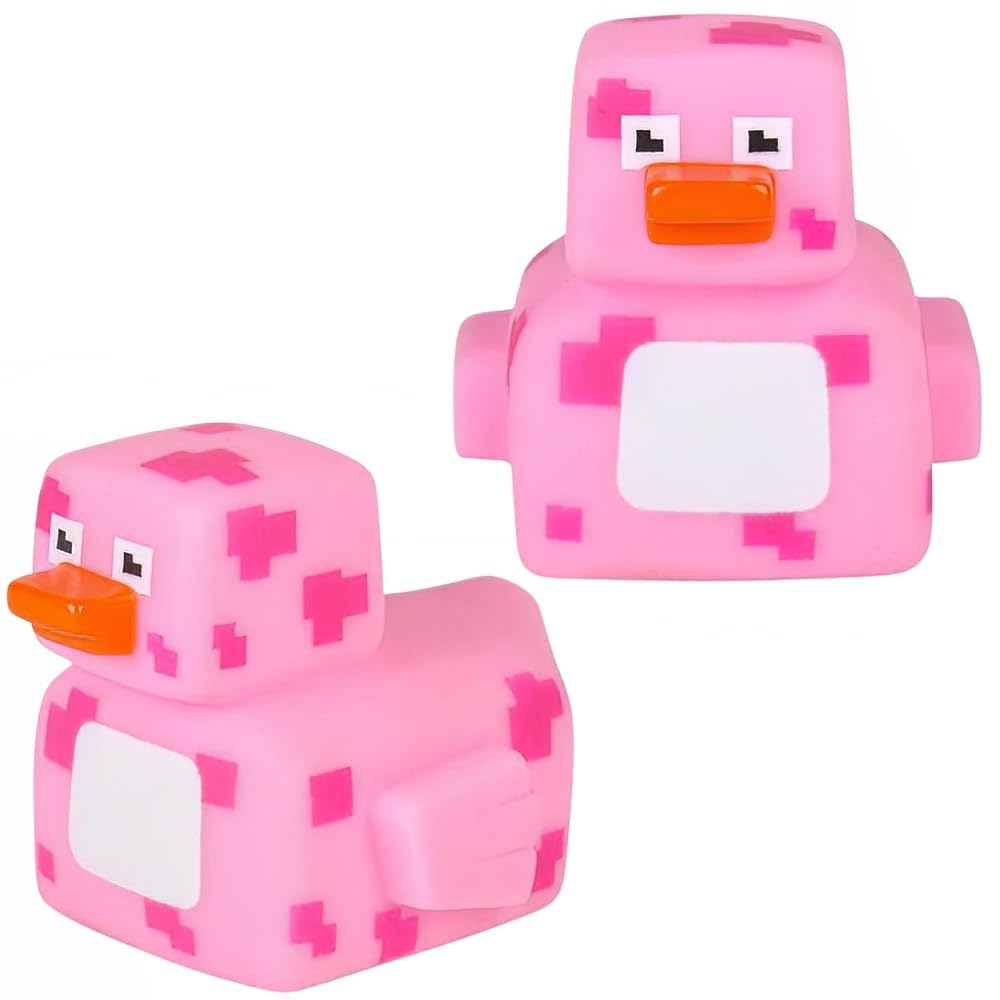 Rhode Island Novelty 2" Pixelated Rubber Duckies