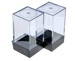 chessex plastic figure display box | medium tall | 2-pack