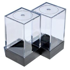 Chessex Plastic Figure Display Box | Medium Tall | 2-Pack