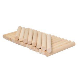 west music bbsl6 6" maple lummi sticks (12 pairs) - durable classroom percussion tool for kids - ideal for rhythm learning & group activities.