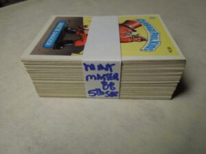 1986 garbage pail kids cards series 5 complete set