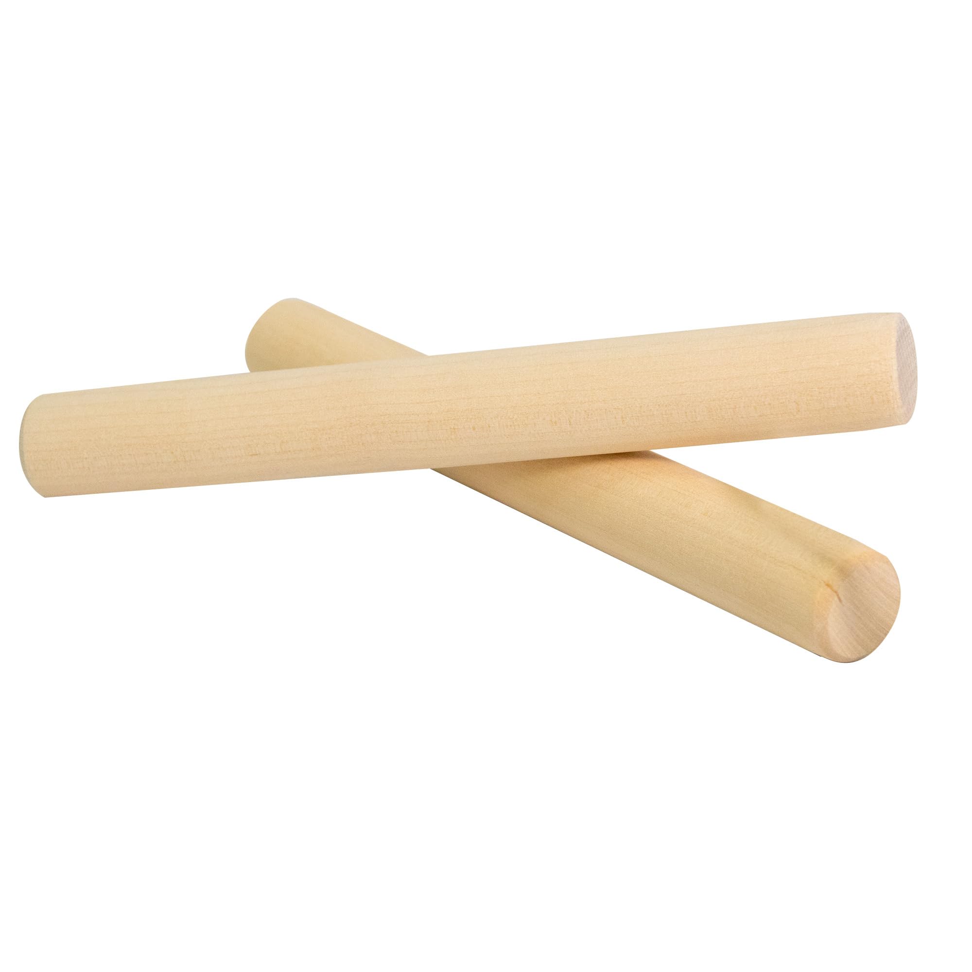 West Music BBSL6 6" Maple Lummi Sticks (12 Pairs) - Durable Classroom Percussion Tool for Kids - Ideal for Rhythm Learning & Group Activities.