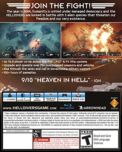 Helldivers Super Earth Edition - PlayStation 4