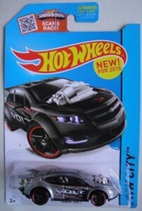 hot wheels hw city new for 2015 silver super volt showdown scan & race! 22/250