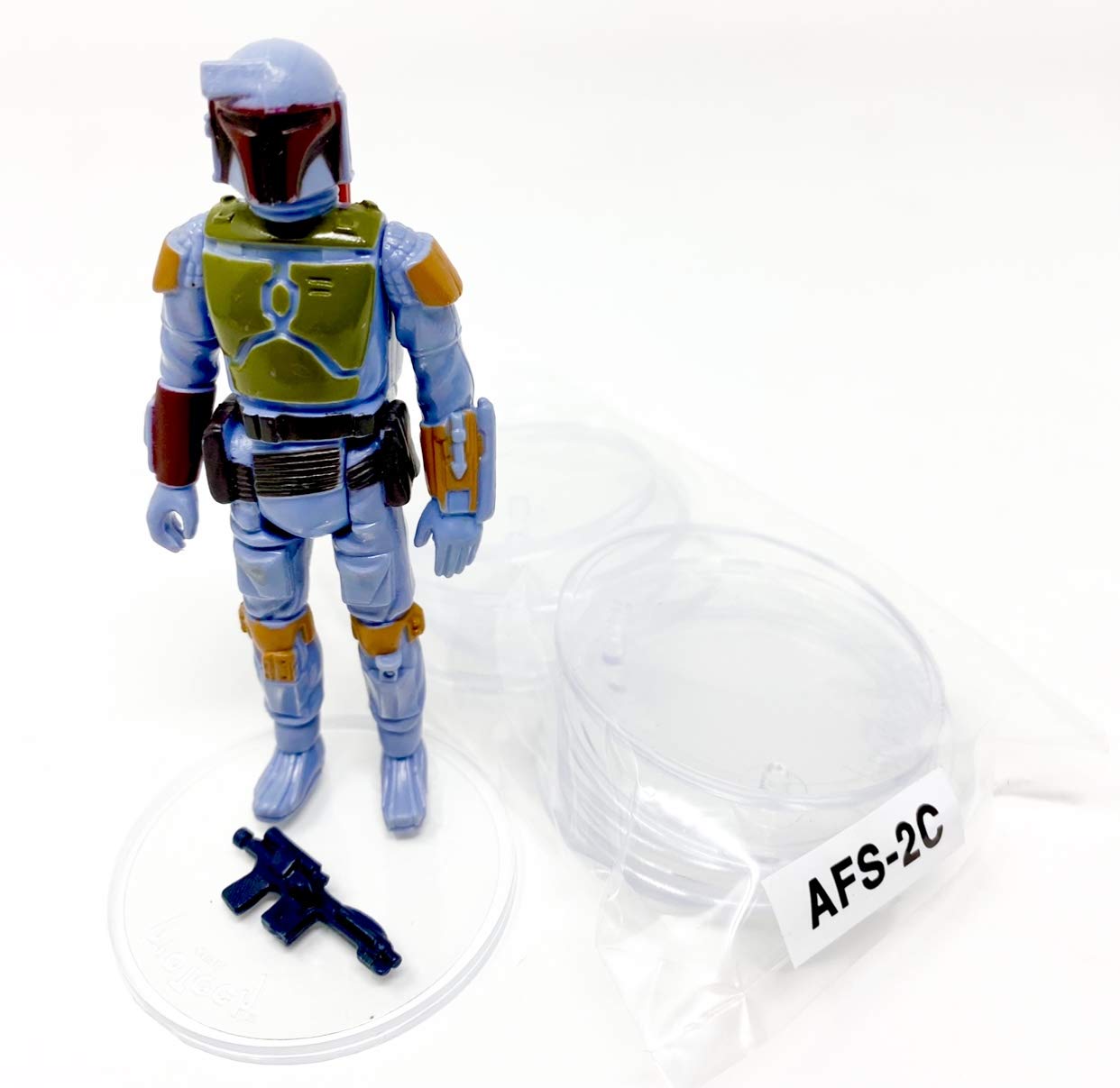 Star Wars Clear Action Figure Stands for Pre-1984 Vintage Quantity of 10