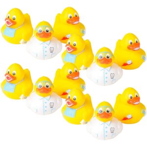 2 inch dental rubber ducky (12 piece)