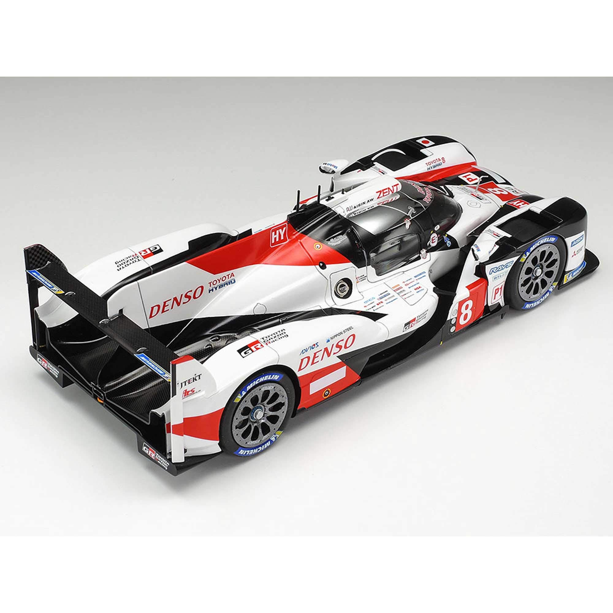 Tamiya 25421 1:24 Toyota G.R. 2019 TS050 Hybrid LM, Faithful Replica, Plastic kit, Crafts, Model kit, Assembly, unpainted