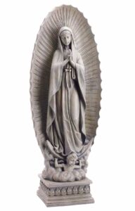 avalon gallery our lady of guadalupe resin home patio and garden statue, 37 1/2 inch