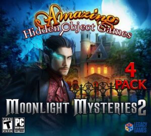 moonlight mysteries 2: amazing hidden object games (4 pack)