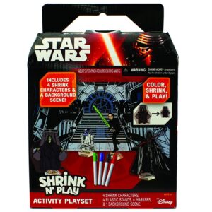 star wars shrink n' play activity play set