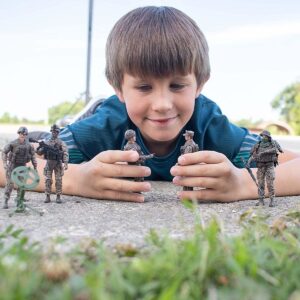 Elite Force Marine Recon Action Figures – 5 Pack Military Toy Soldiers Playset | Realistic Gear and Accessories – Sunny Days Entertainment