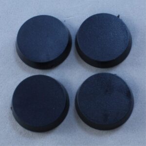 reaper 20mm round flat top base (pack of 25) 74041