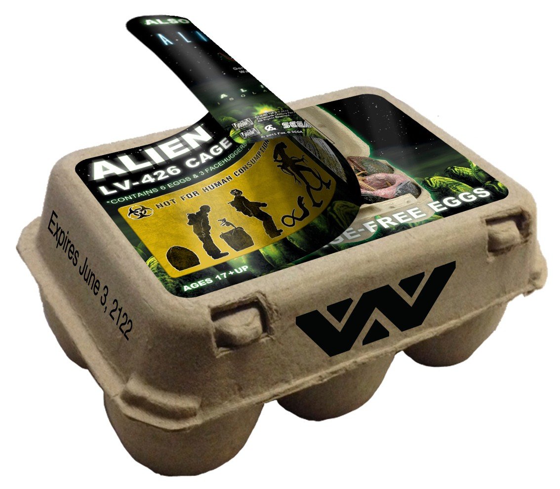 NECA Alien Carton of Eggs Accessory Pack