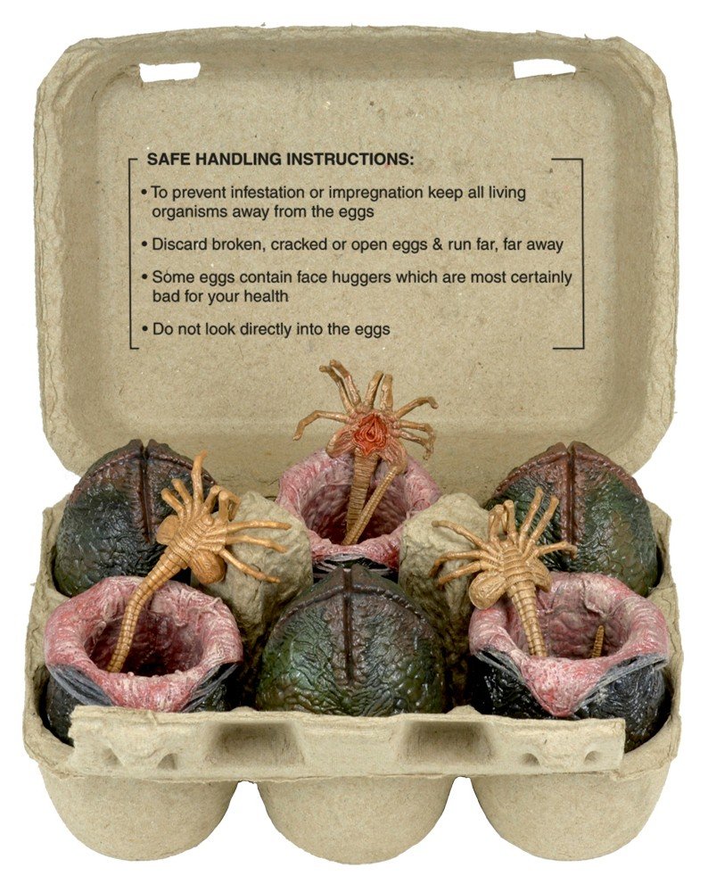 NECA Alien Carton of Eggs Accessory Pack