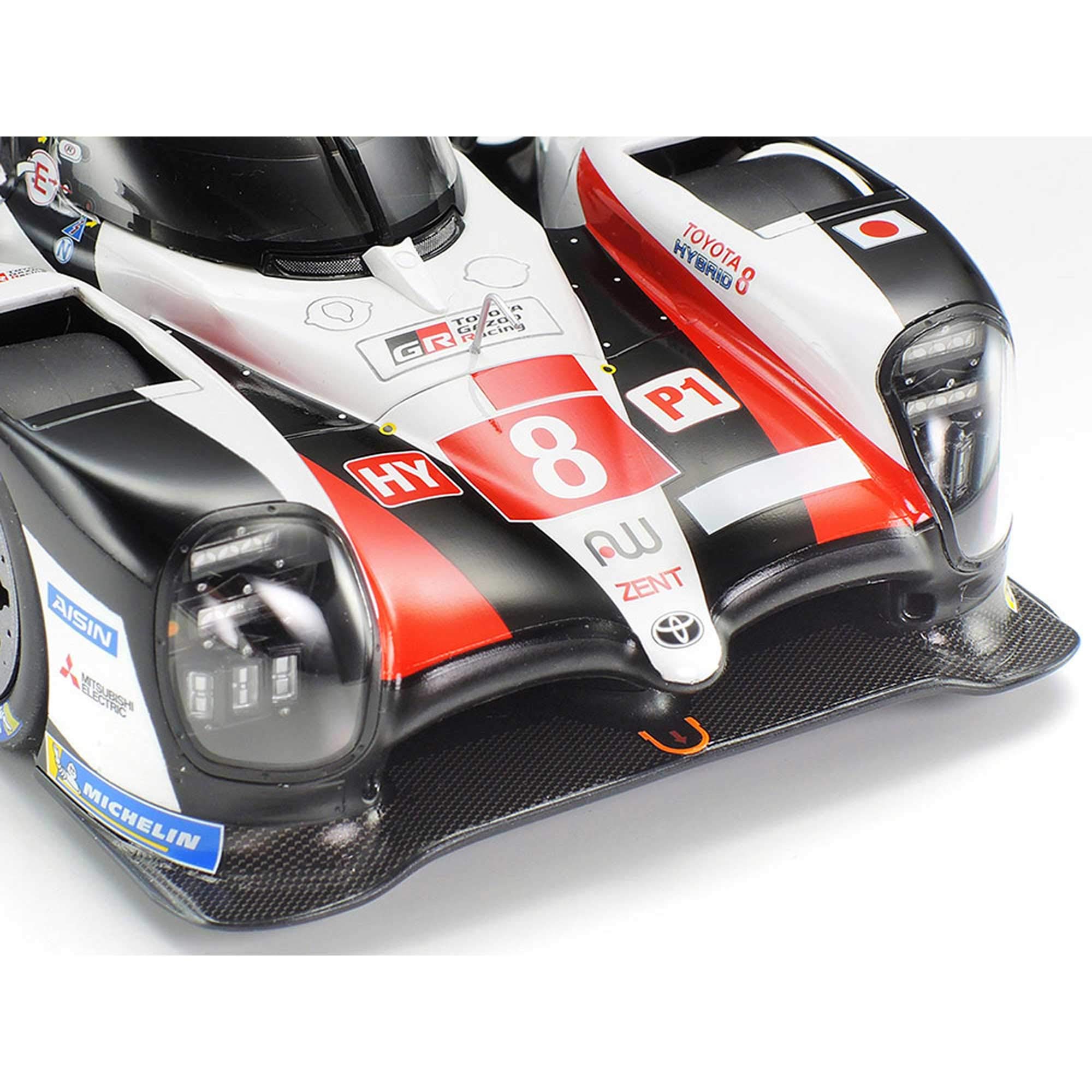 Tamiya 25421 1:24 Toyota G.R. 2019 TS050 Hybrid LM, Faithful Replica, Plastic kit, Crafts, Model kit, Assembly, unpainted