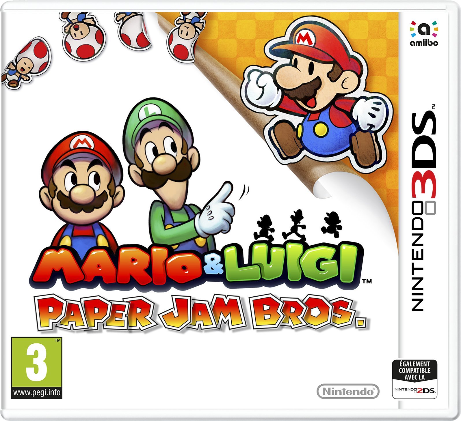 Mario Luigi Paper Jam