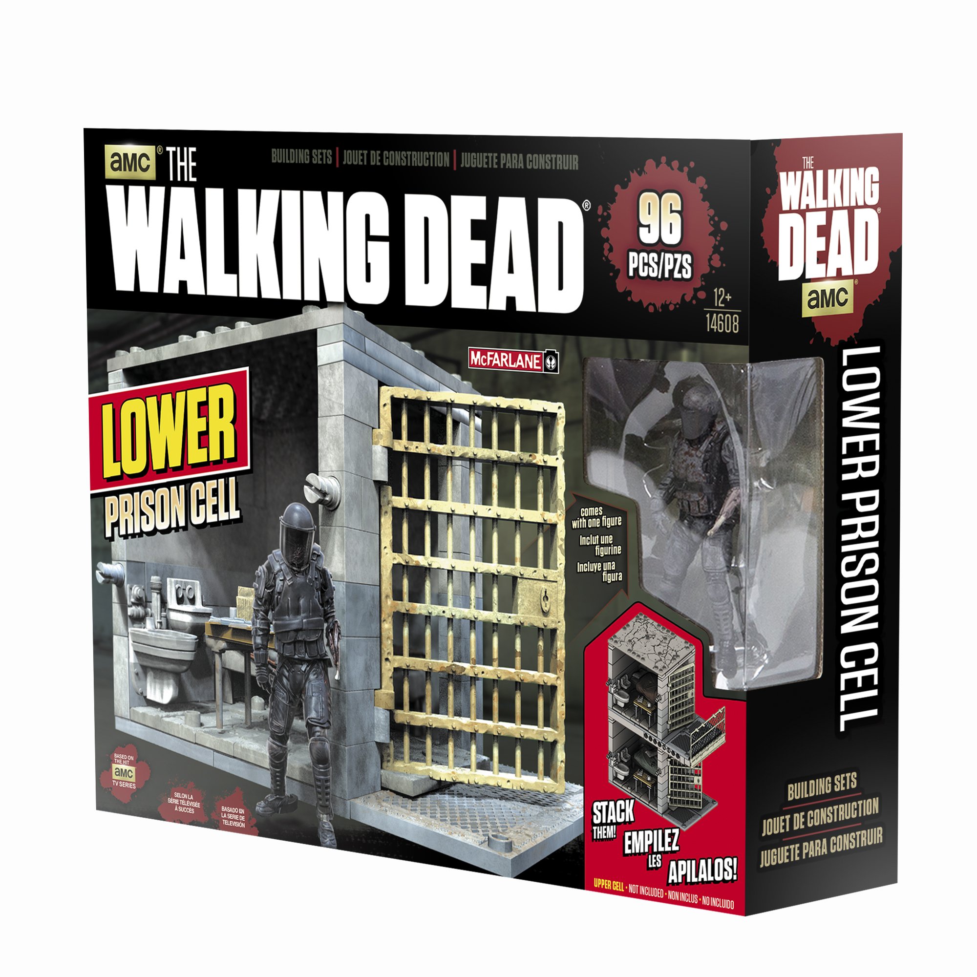 McFarlane Toys Building Sets: The Walking Dead TV Lower Prison Cell Playset