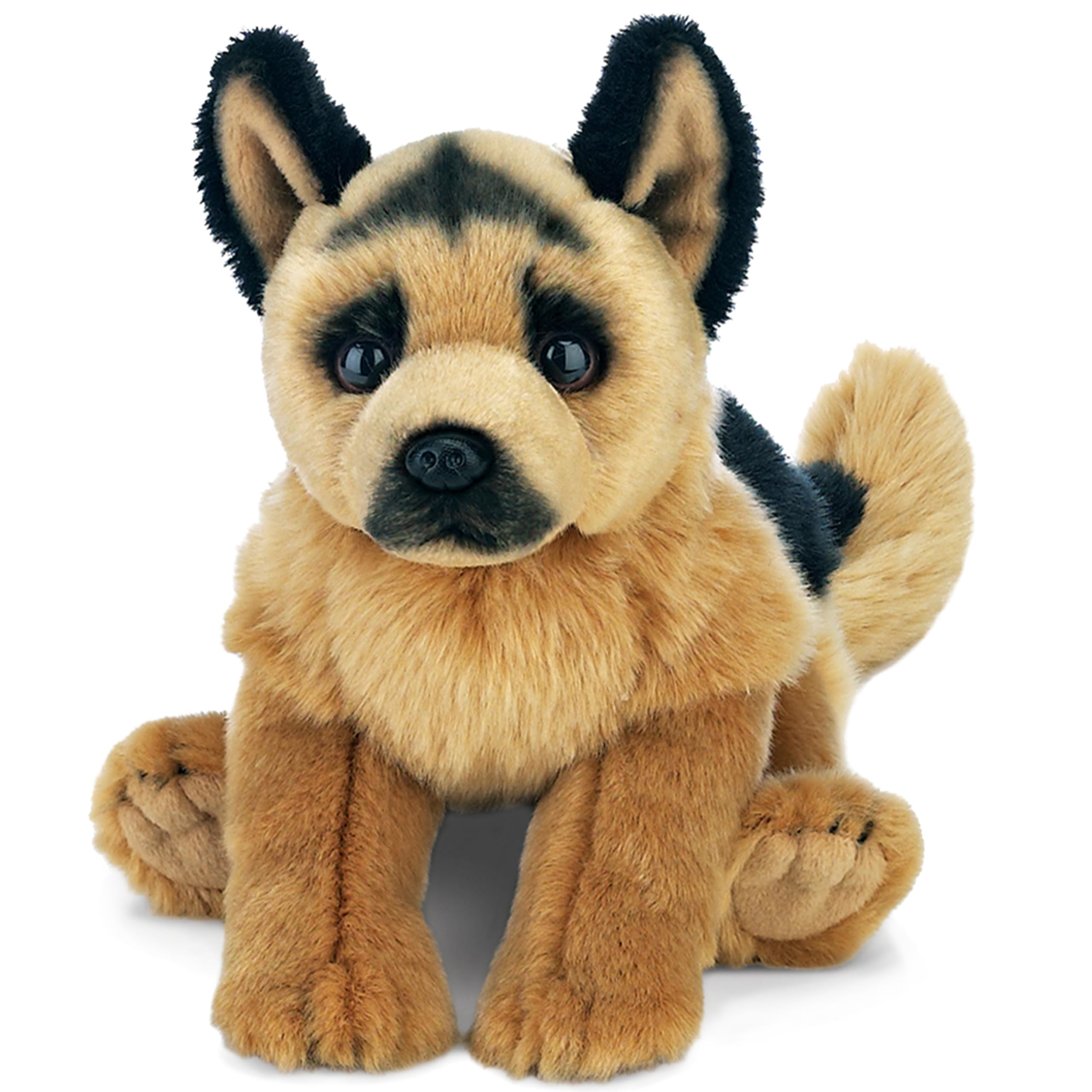 Bearington Chief The German Shepherd Stuffed Animal, 13 Inch Stuffed Dog