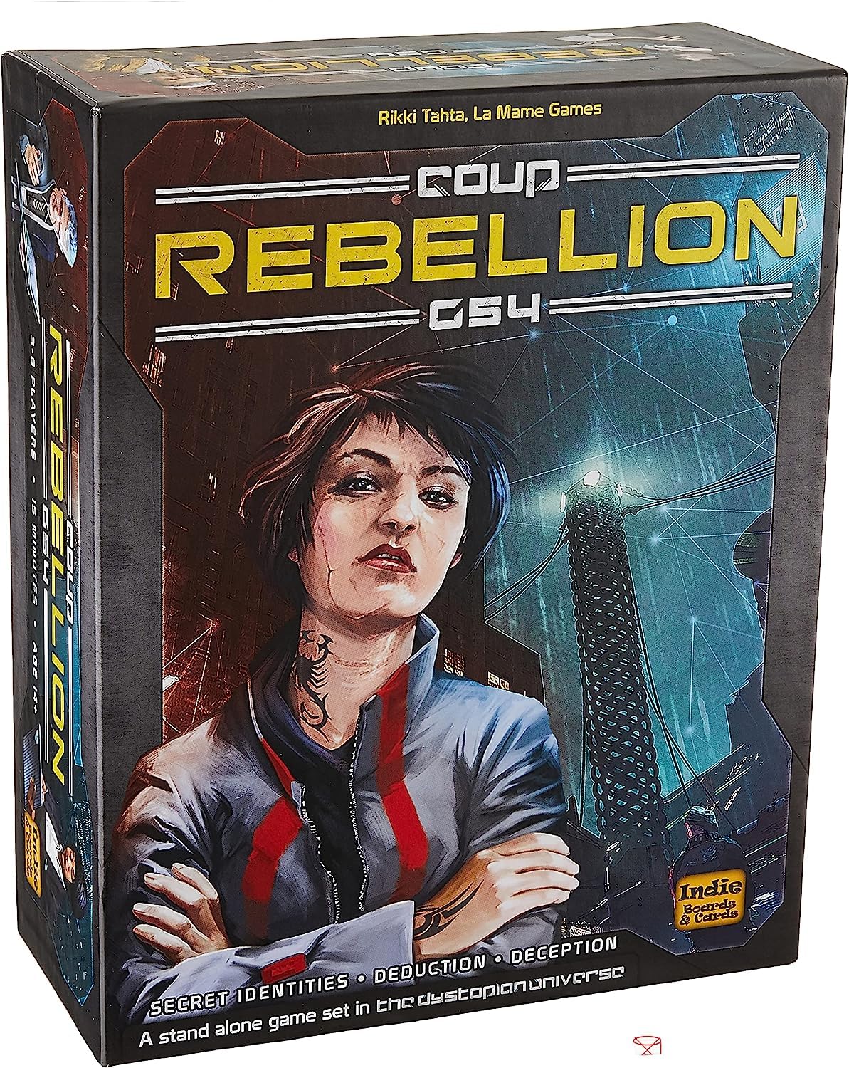 Indie Boards and Cards Coup Rebellion G54 Strategy Board Game