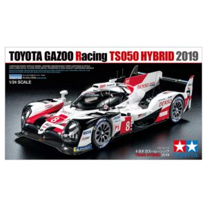 Tamiya 25421 1:24 Toyota G.R. 2019 TS050 Hybrid LM, Faithful Replica, Plastic kit, Crafts, Model kit, Assembly, unpainted