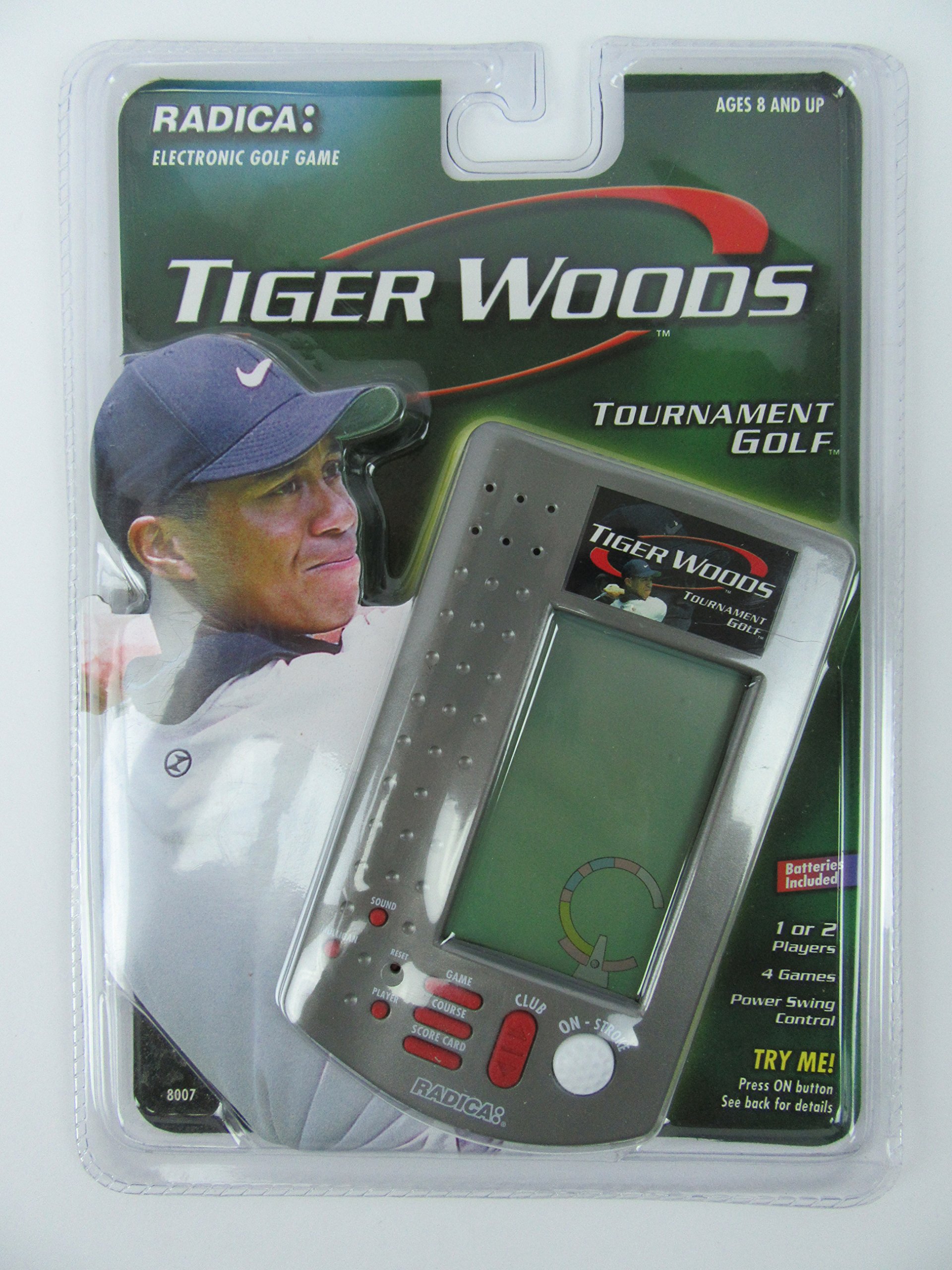 Vintage Tiger Woods Radica Tournament Golf Handheld Electronic Game