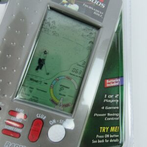 Vintage Tiger Woods Radica Tournament Golf Handheld Electronic Game