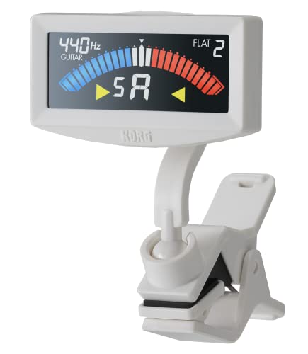 Korg PitchCrow Clip-On Guitar Tuner (AW-4G-WH)