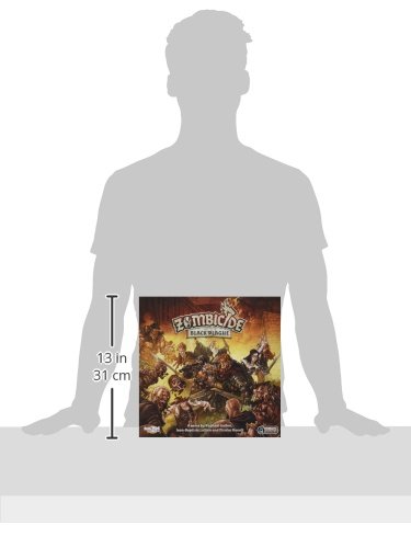 Zombicide Black Plague Board Game (Base) | Strategy Board Game | Cooperative Board Game for Teens and Adults | Zombie Board Game | Ages 14+ | 1-6 Players | Average Playtime 1 Hour | Made by CMON