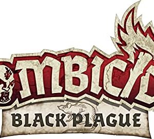 Zombicide Black Plague Board Game (Base) | Strategy Board Game | Cooperative Board Game for Teens and Adults | Zombie Board Game | Ages 14+ | 1-6 Players | Average Playtime 1 Hour | Made by CMON