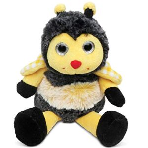 DolliBu Sitting Bee Plush - Super Soft Bee Insect Stuffed Animal, Cute Realistic Stuffed Animal Bee Plush Toy for Boys and Girls, Adorable Insect Plush Bee Gift for Baby, Kids, and Adults - 7 Inches