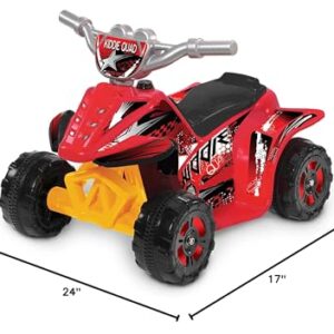 Kid Motorz Kiddie Quad Red 6V Ride On