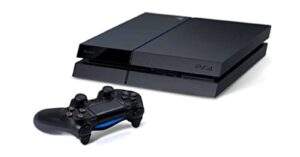 sony playstation 4 (latest model)- 500 gb jet black console