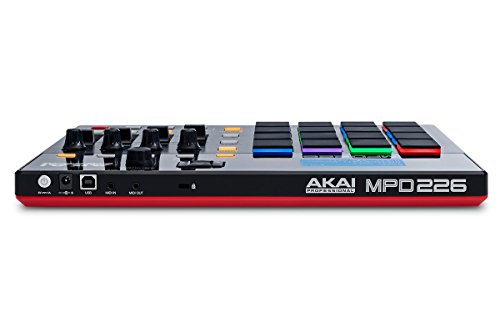 AKAI Professional MPD226 - USB MIDI Controller with 16 RGB MPC Drum Pads, Fully-Assignable Production-Ready Controls, and Production Software Package